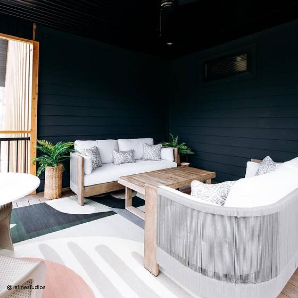 Porto Garden Sofa Modern Outdoor Elegance West Elm UK